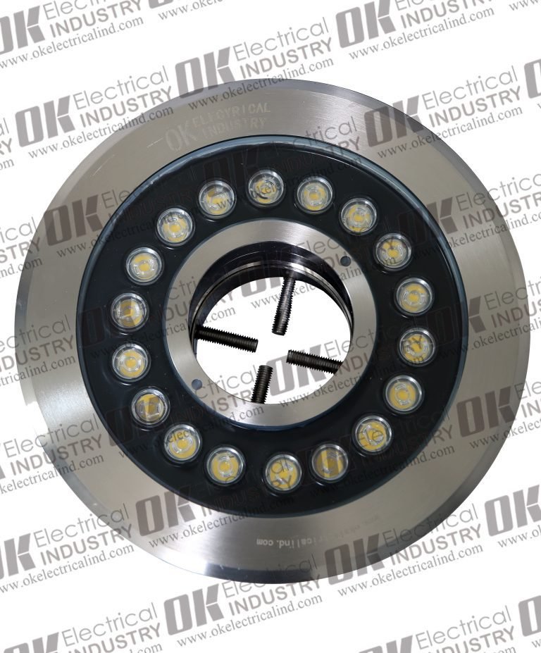 SS Submersible LED light 36 Watt Warm White with Center Hole - OK ...