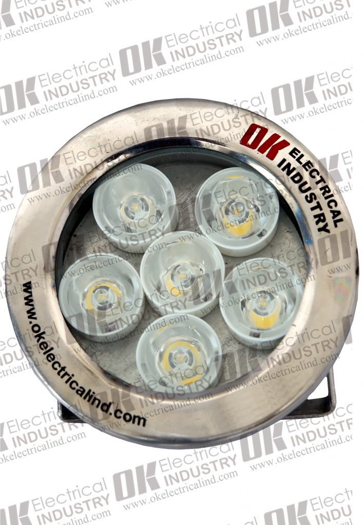 SS Submersible LED light 18 Watt RGB - OK Electrical Industry